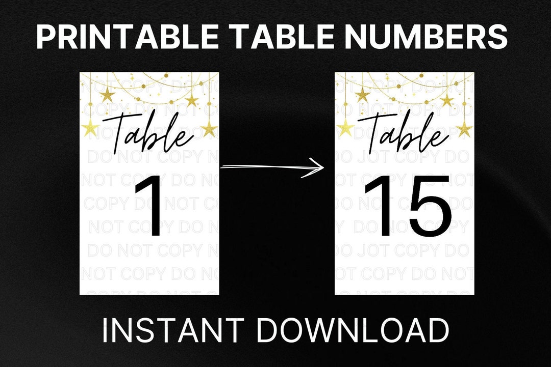 Sweet 16 Birthday, Quinceañera, Sweet 16 Centerpieces, Wedding Table Decor,5x8, Gold Stars ...