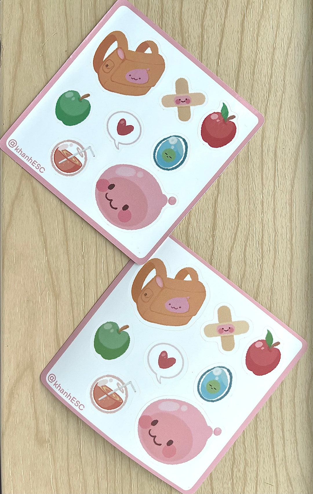 Poring Ragnarok Online Themed Stickers - Etsy