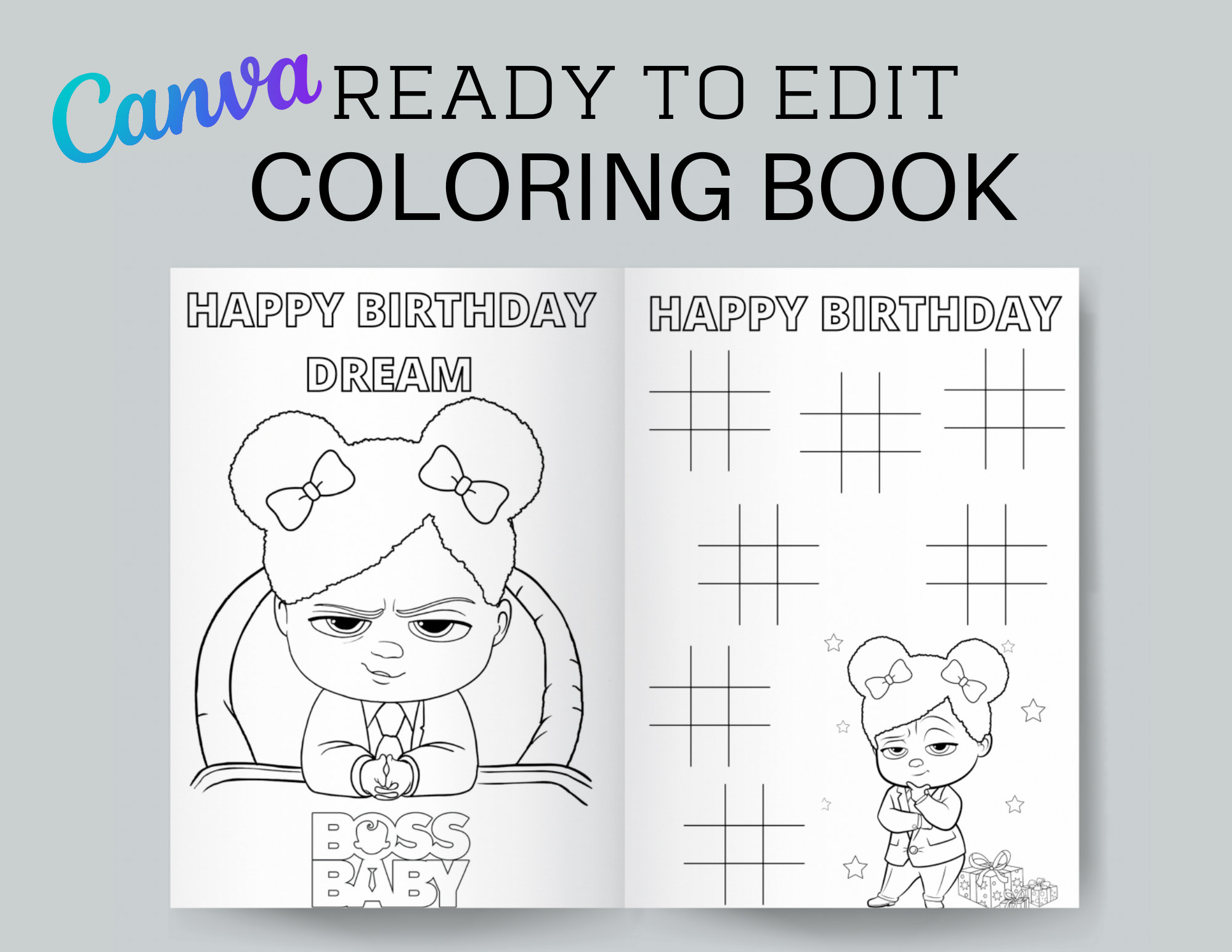 Coloring Pages For Kids Boss Baby