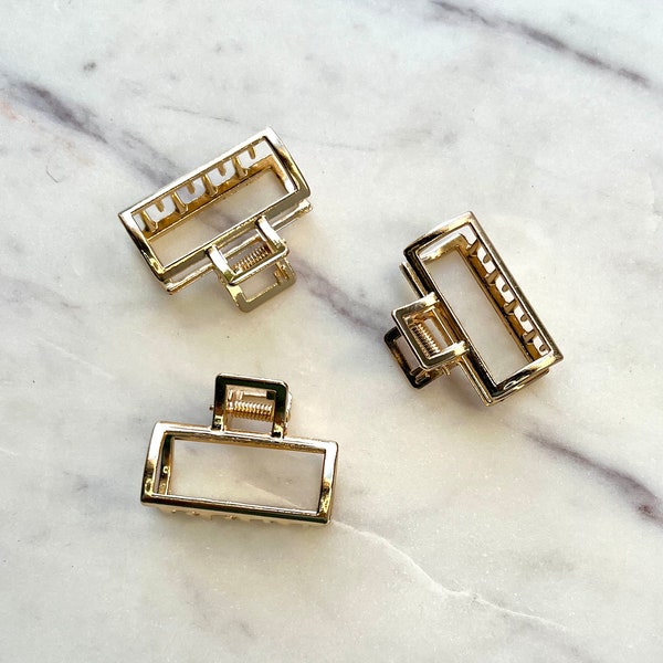 Silver Hair Clip - Etsy
