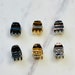 Chrome Mini Hair Clip, Small Hair Claws, Tiny Hair Clip, Metal Claw ...