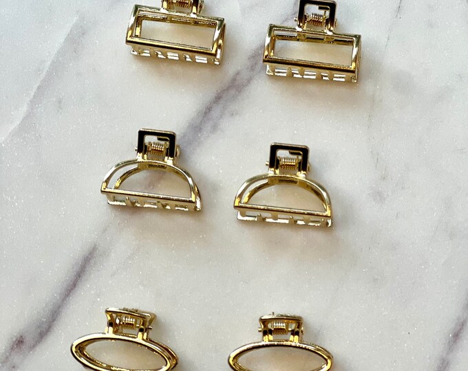 MICRO Mini, Matte Beige | the Best Hair Clip - Etsy