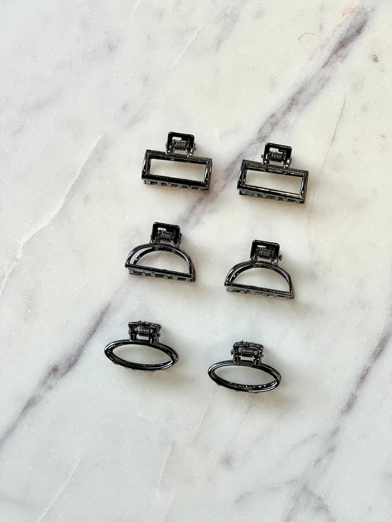 Mini Hair Clip, Small Hair Claws, Tiny Hair Clip, Metal Claw Hair Clip ...