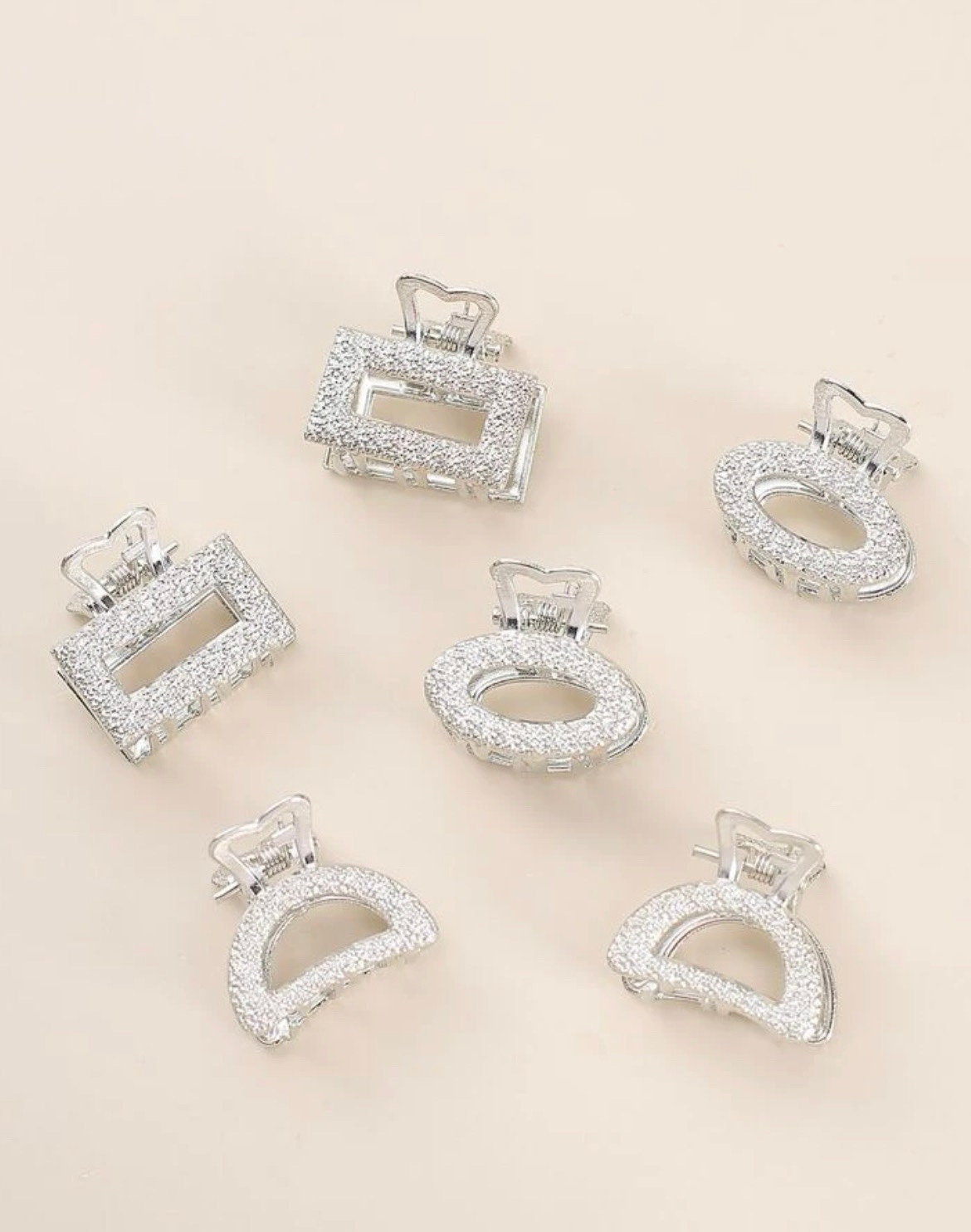 Glam Mini Hair Clip, Small Hair Claws, Tiny Hair Clip, Glam Hair Claws ...