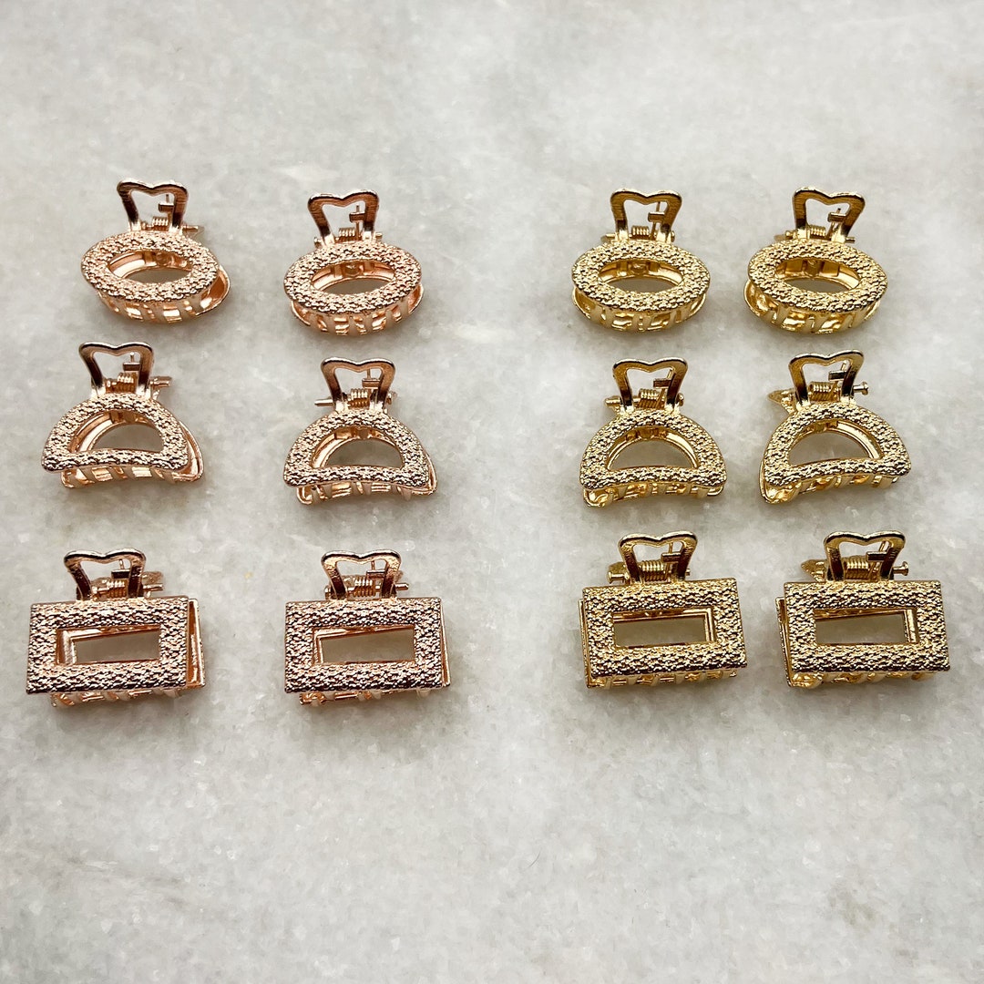 Glam Mini Hair Clip, Small Hair Claws, Tiny Hair Clip, Glam Hair Claws ...