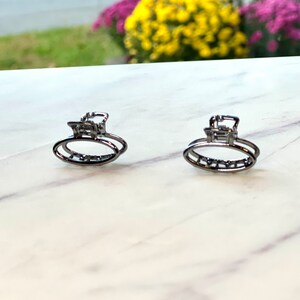 Mini Hair Clip, Small Hair Claws, Tiny Hair Clip, Metal Claw Hair Clip ...