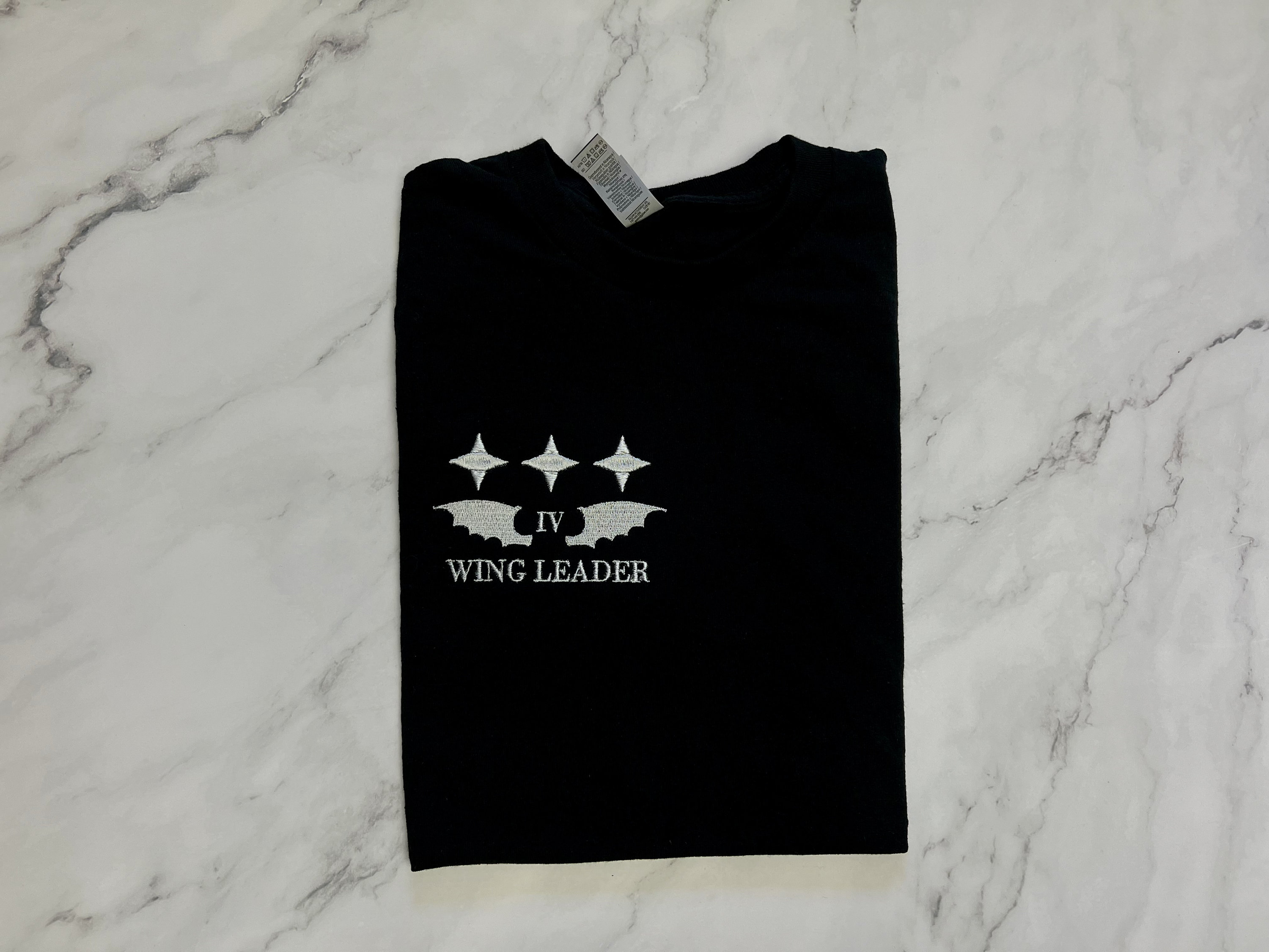 Xaden Riorson’s Flight Jacket Embroidery Shirt, Fourth Wing Inspired ...