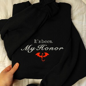 It's Been My Honor Liam Fourth Wing, Sweater,liam Sweatshirt, Fourth ...