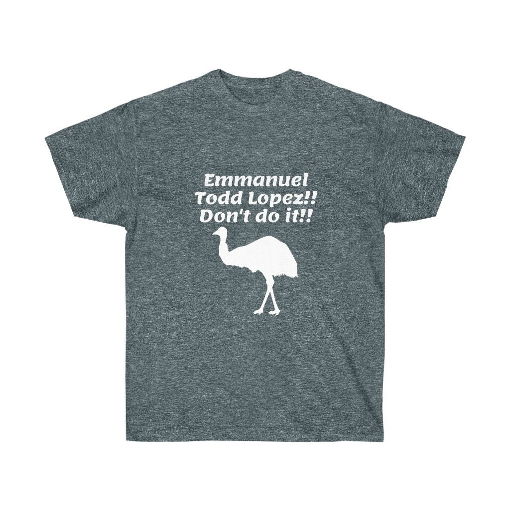 Emmanuel Don't Do It Shirt, Tiktok Trend Shirt, Unisex, Cotton, Comfort ...