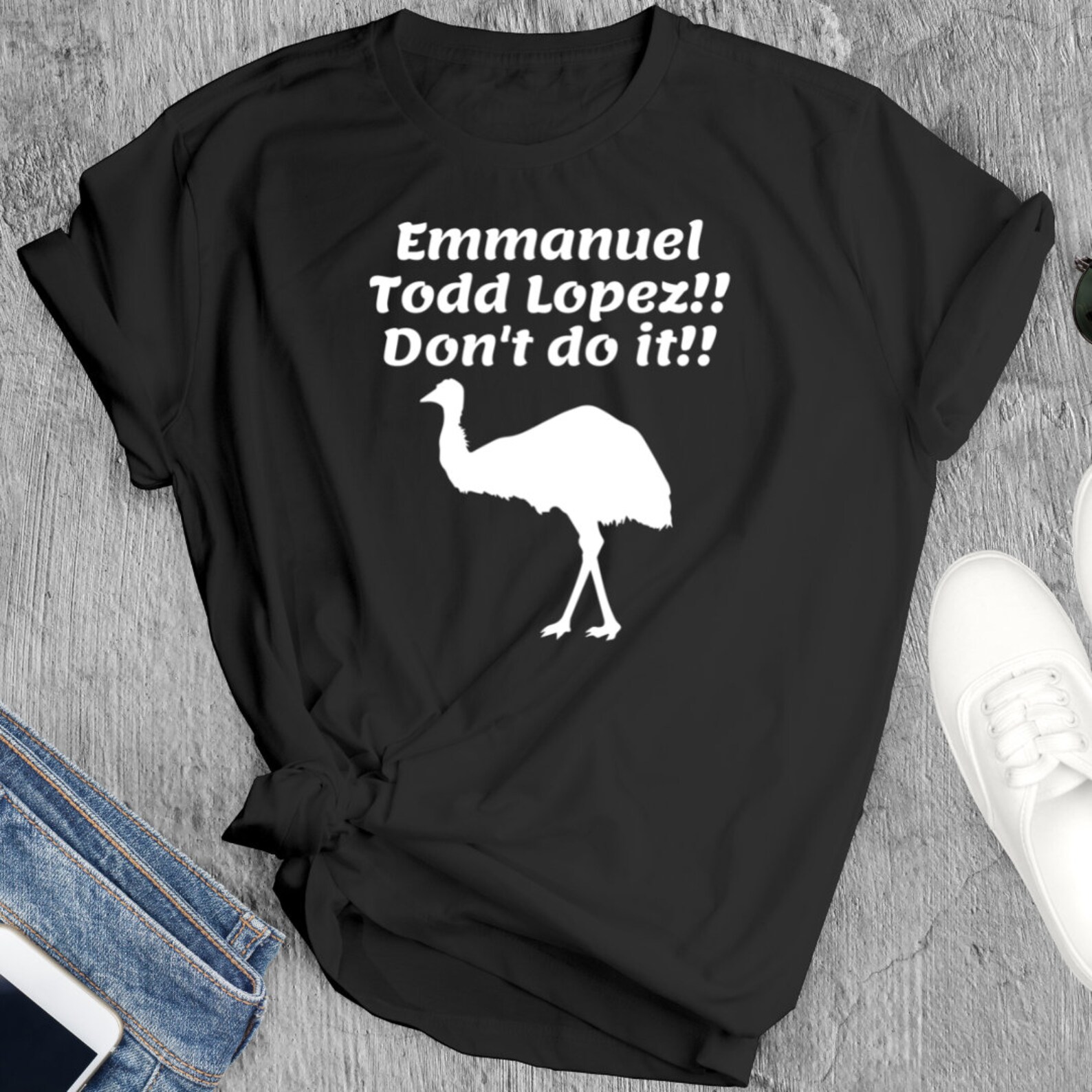 Emmanuel Don't Do It Shirt, Tiktok Trend Shirt, Unisex, Cotton, Comfort ...