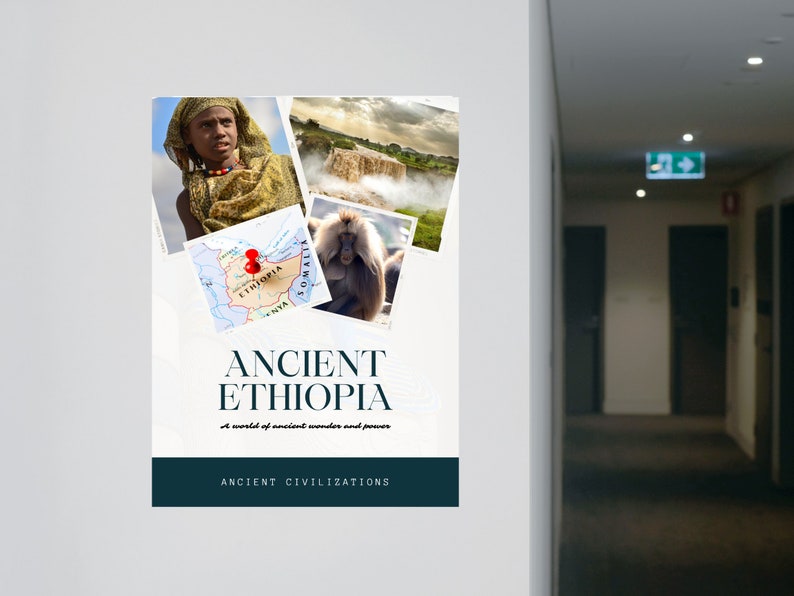 Ancient Ethiopia Poster ancient Civilizations - Etsy