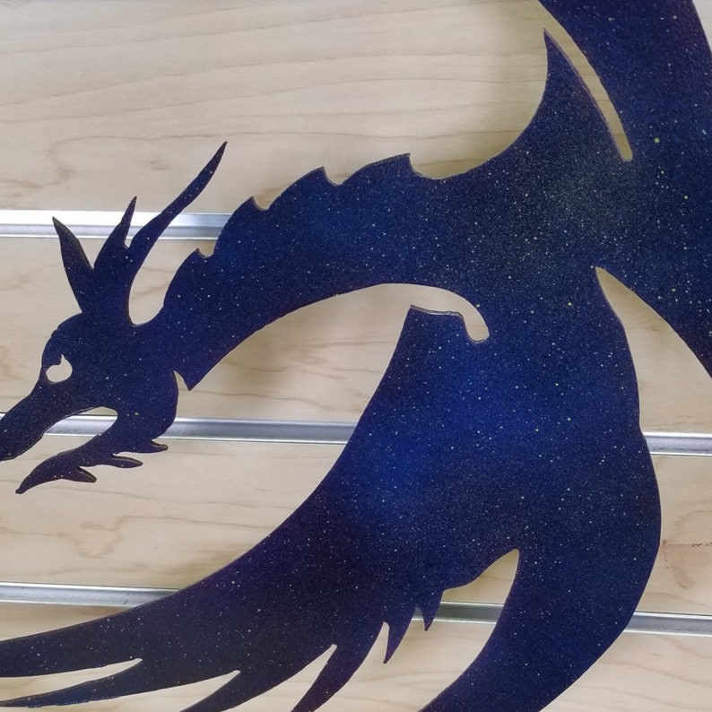 Dragon Sign Metal Art Dragon Design Fantasy Art Metal Dragon - Etsy
