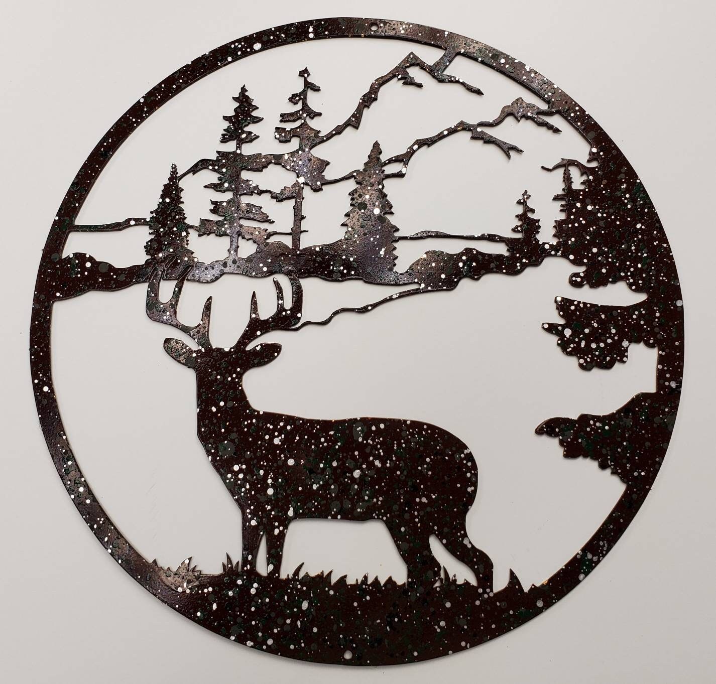 Buffalo Sign Deer Metal Art Plasma Designs Metal Elk Sign Wildlife Wall ...
