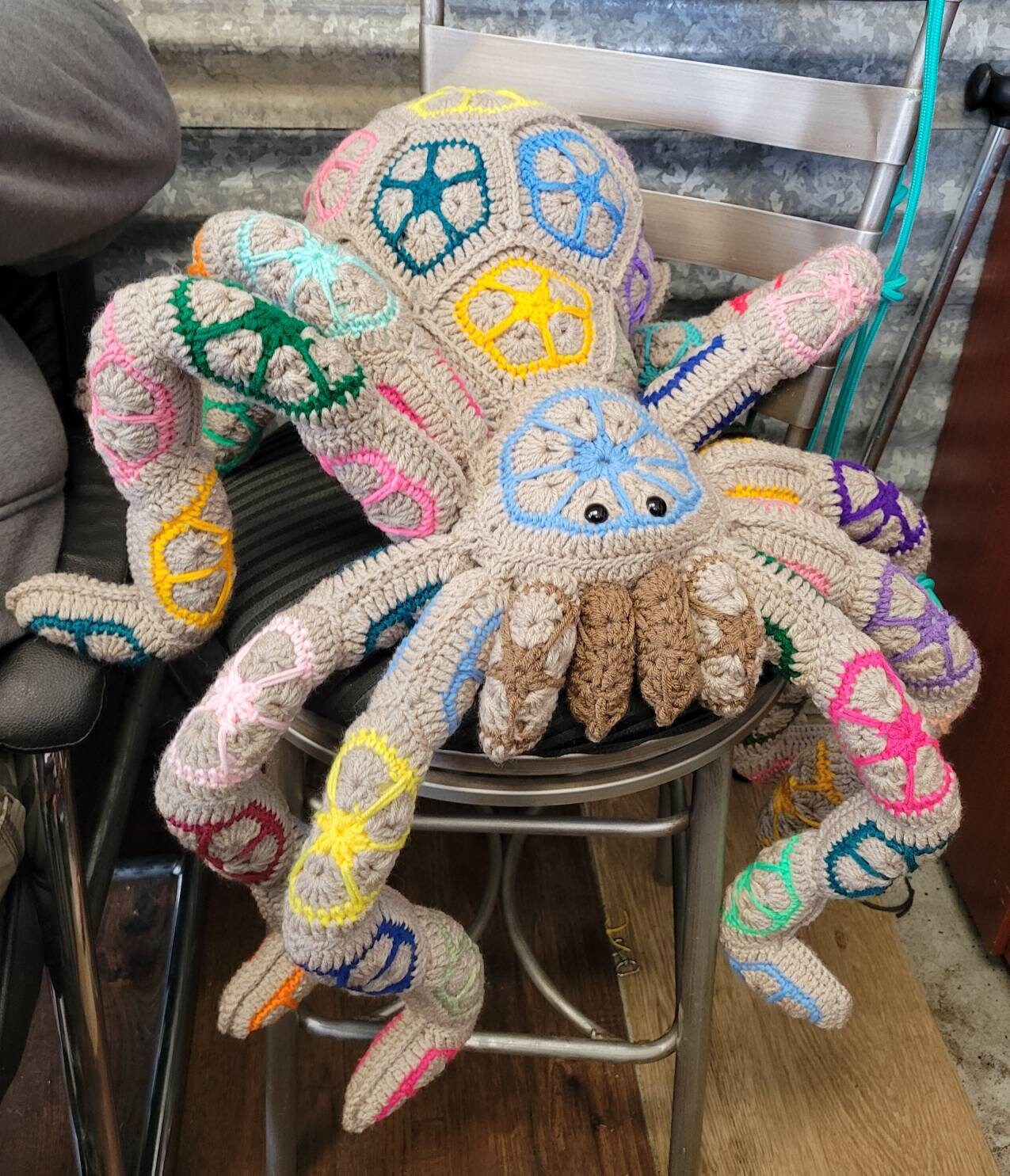 Spider Stuffed Animal Giant Spider Toy Spider Amigurumi Arachnid - Etsy