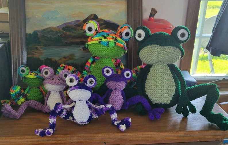 Frog Stuffed Animal Toad Amigurumi Frog Baby Frog Toy - Etsy