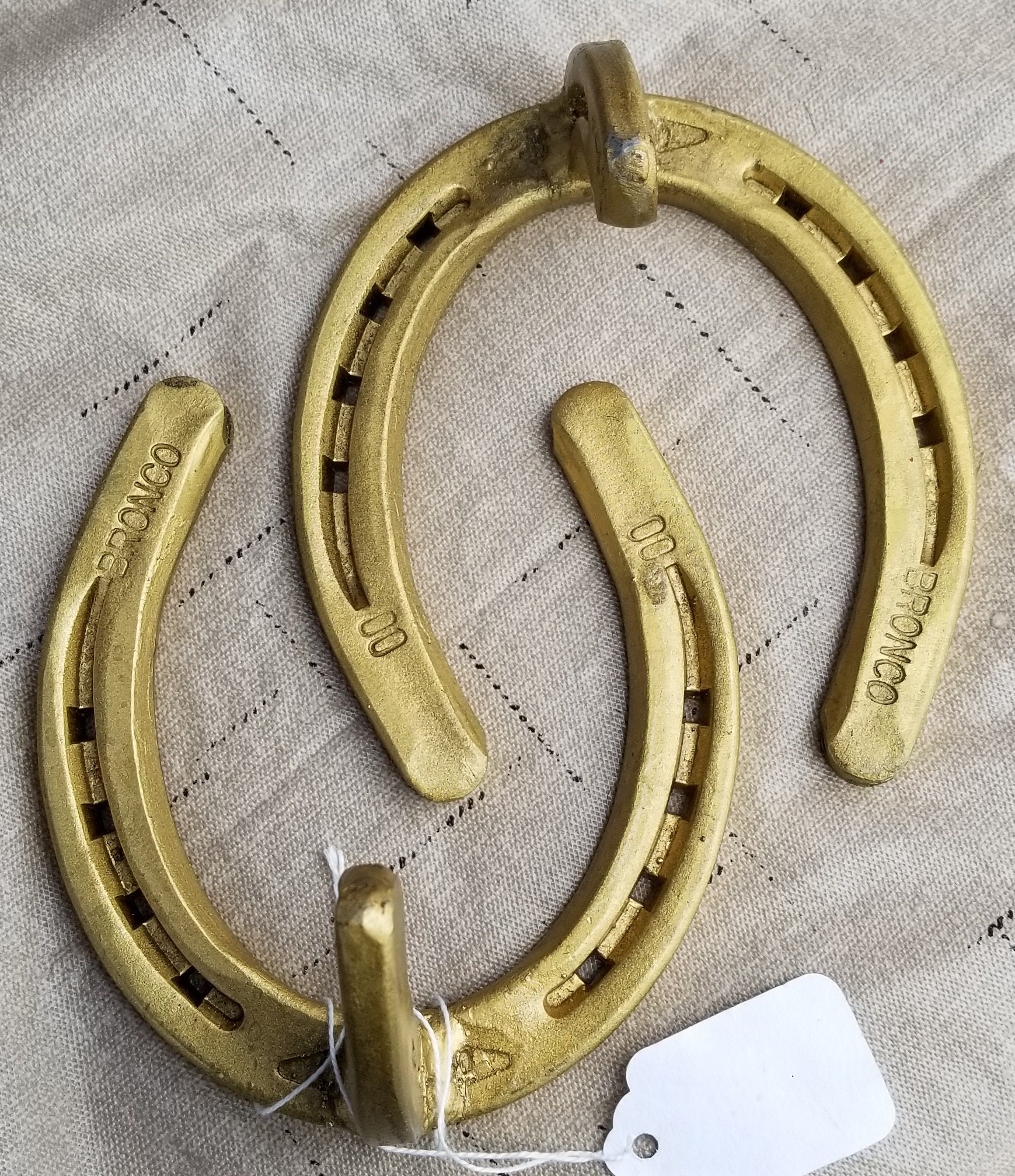 Horseshoe Hanger Name Tag Hanger Towel Holder Personal Hanger Coat ...