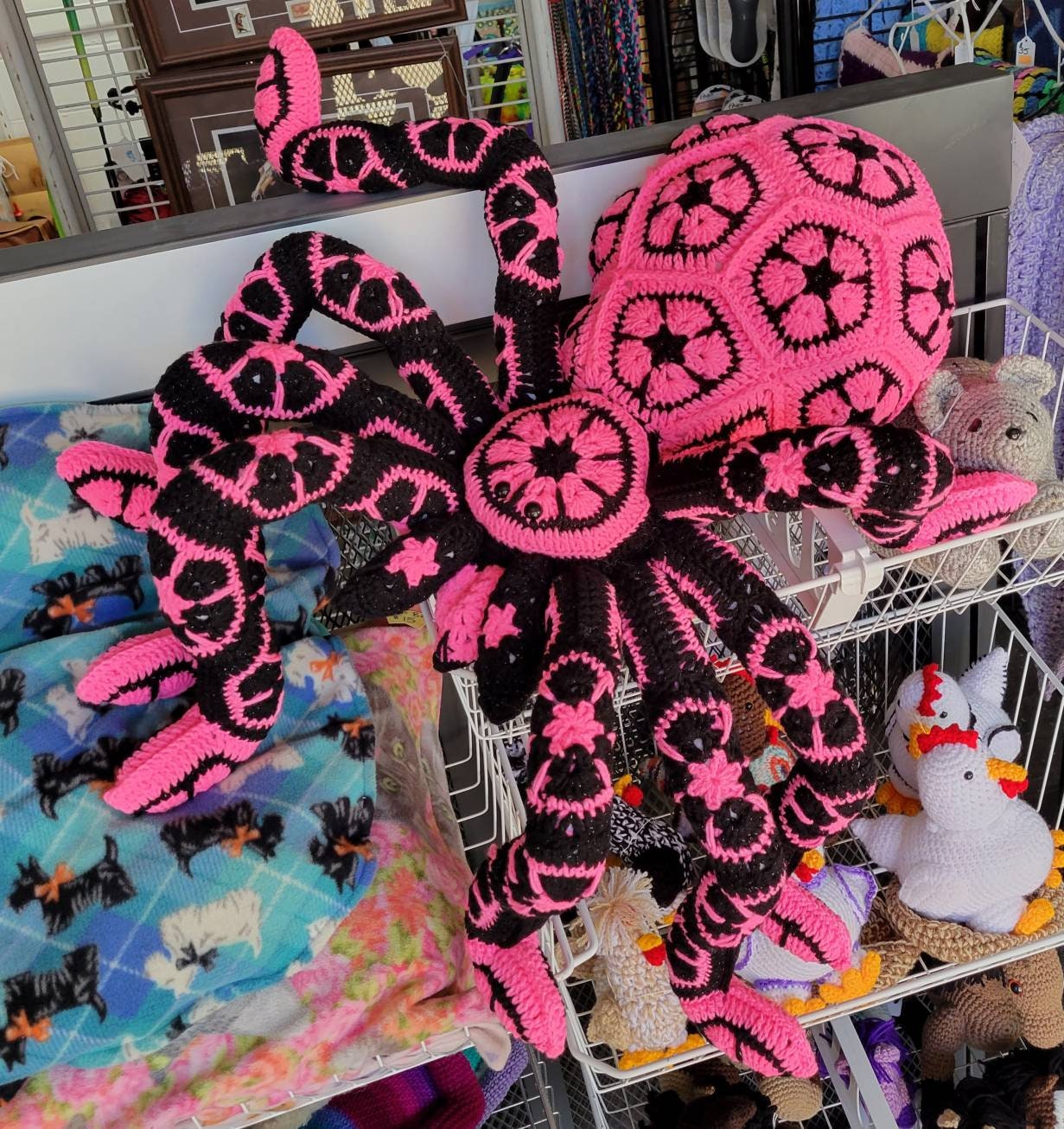 Spider Stuffed Animal Giant Spider Toy Spider Amigurumi Arachnid - Etsy