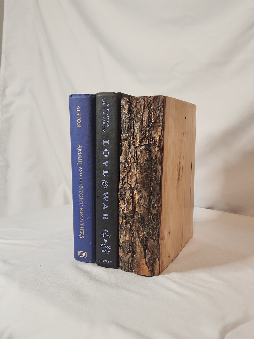 Live Edge Book End, Live Edge Display Piece, - Etsy