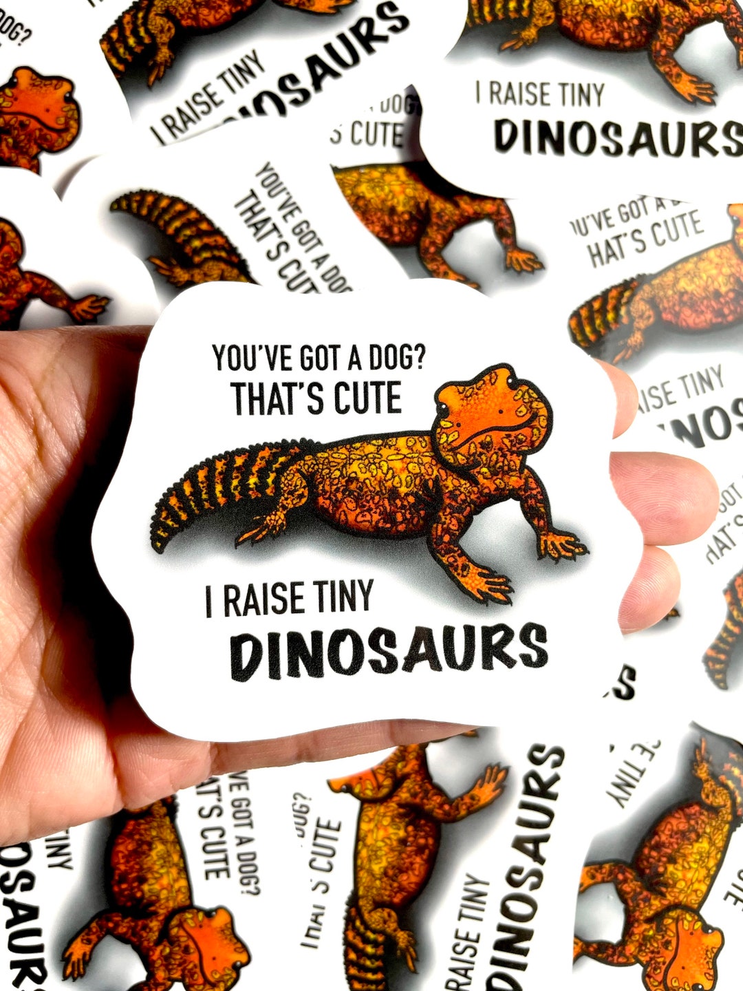 Uromastyx Lizard Stickers | Lizard Stickers | Reptile Stickers ...