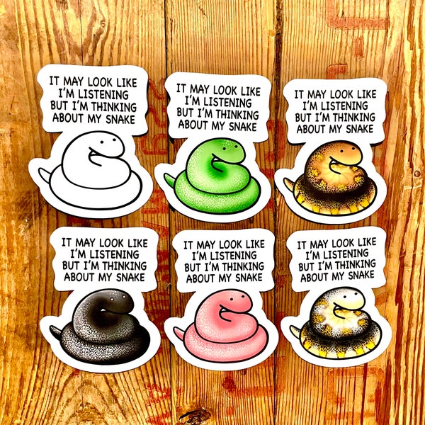 Snake Sticker - Etsy Canada
