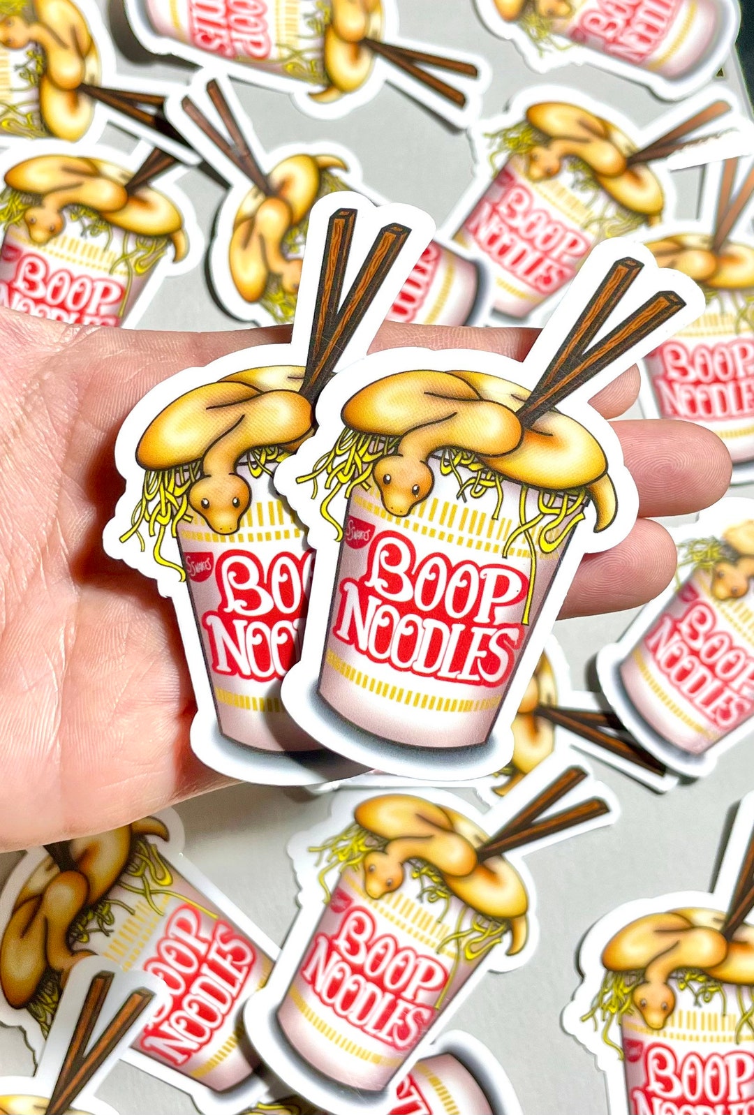 Snake Stickers Set of 2 | Boop Noodles Snake Stickers | Reptile ...