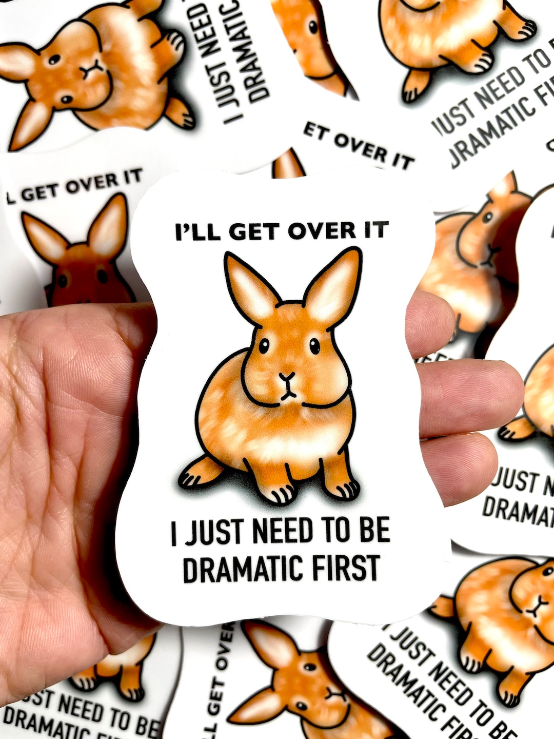 Rabbit Stickers | Bunny Stickers | Animal Stickers | Waterproof ...