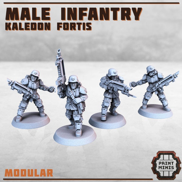 Sci Fi Soldiers 28mm - Etsy