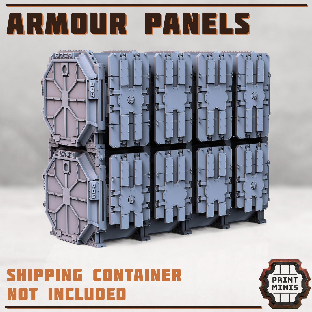 Armory Cargo by Print Minis 28mm Heroic Scale Container Insert for Sci ...
