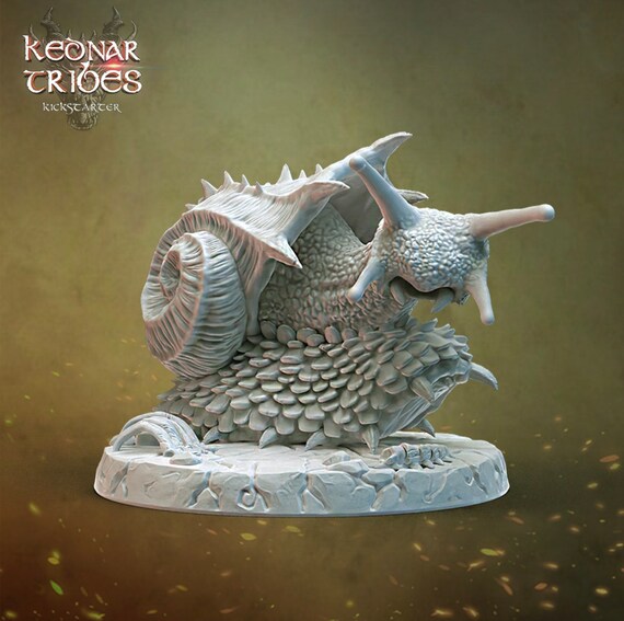Elemental Lava Snail Kendar Tribes Dnd 5E Large - Etsy