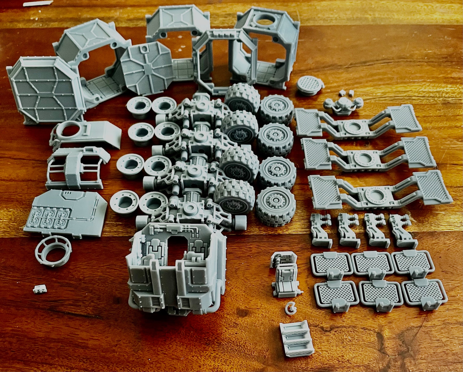 Colossus Heavy Transport by Print Minis 28mm Scale Tabletop Sci-fi War ...