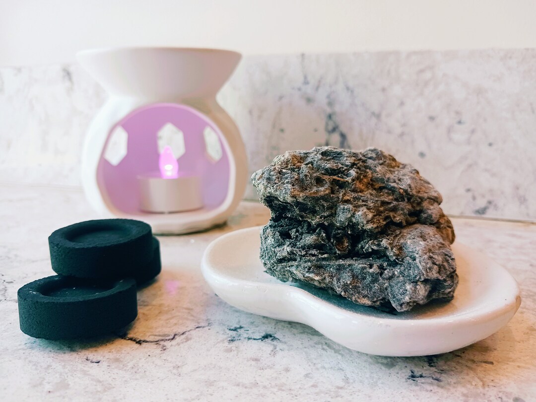 Mexican Copal Negro Incense Kit - Etsy