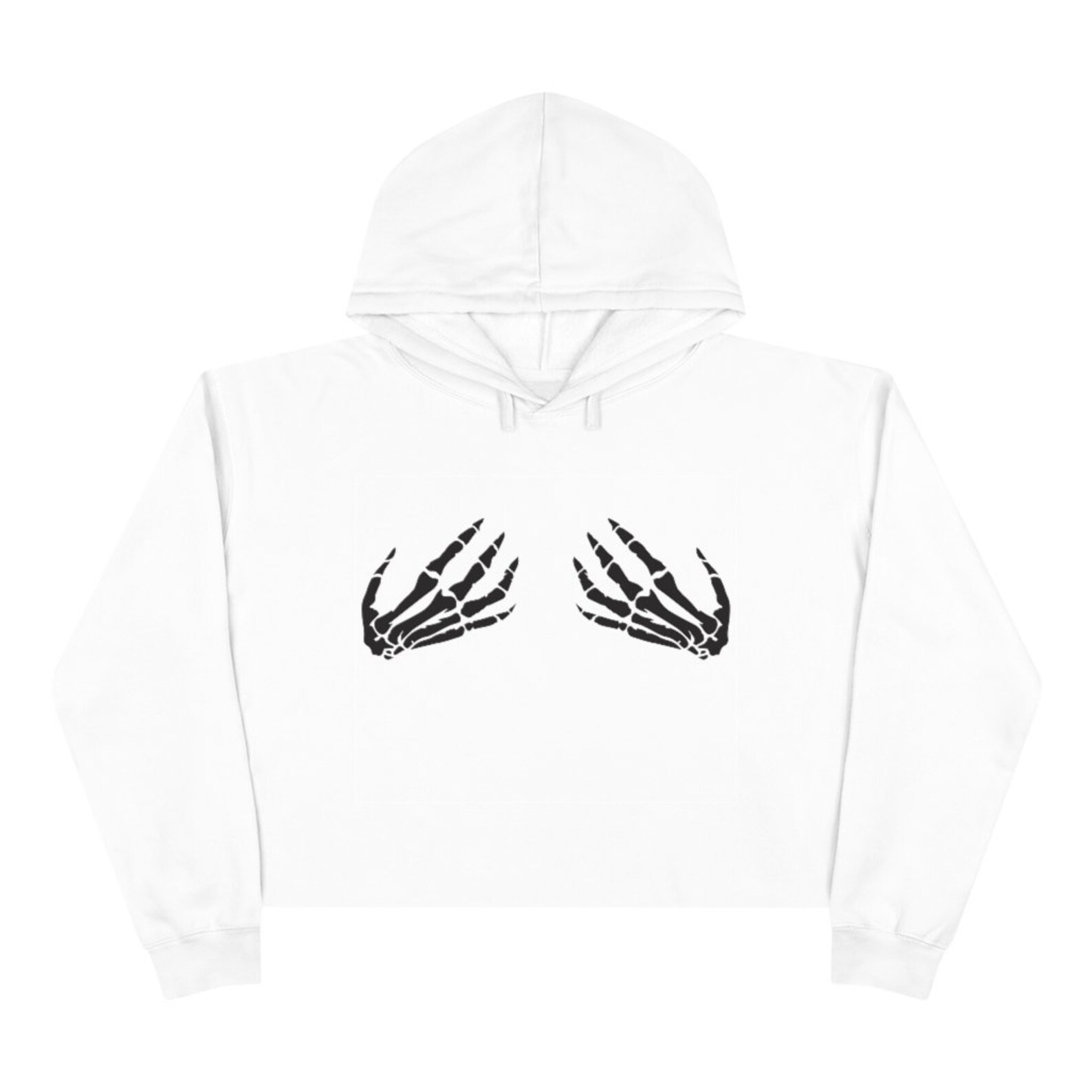 Skeleton Hands Halloween Skeleton Bra Hoodie Skeleton Hands - Etsy