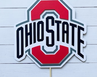 Ohio State Buckeyes Cake Topper - Etsy