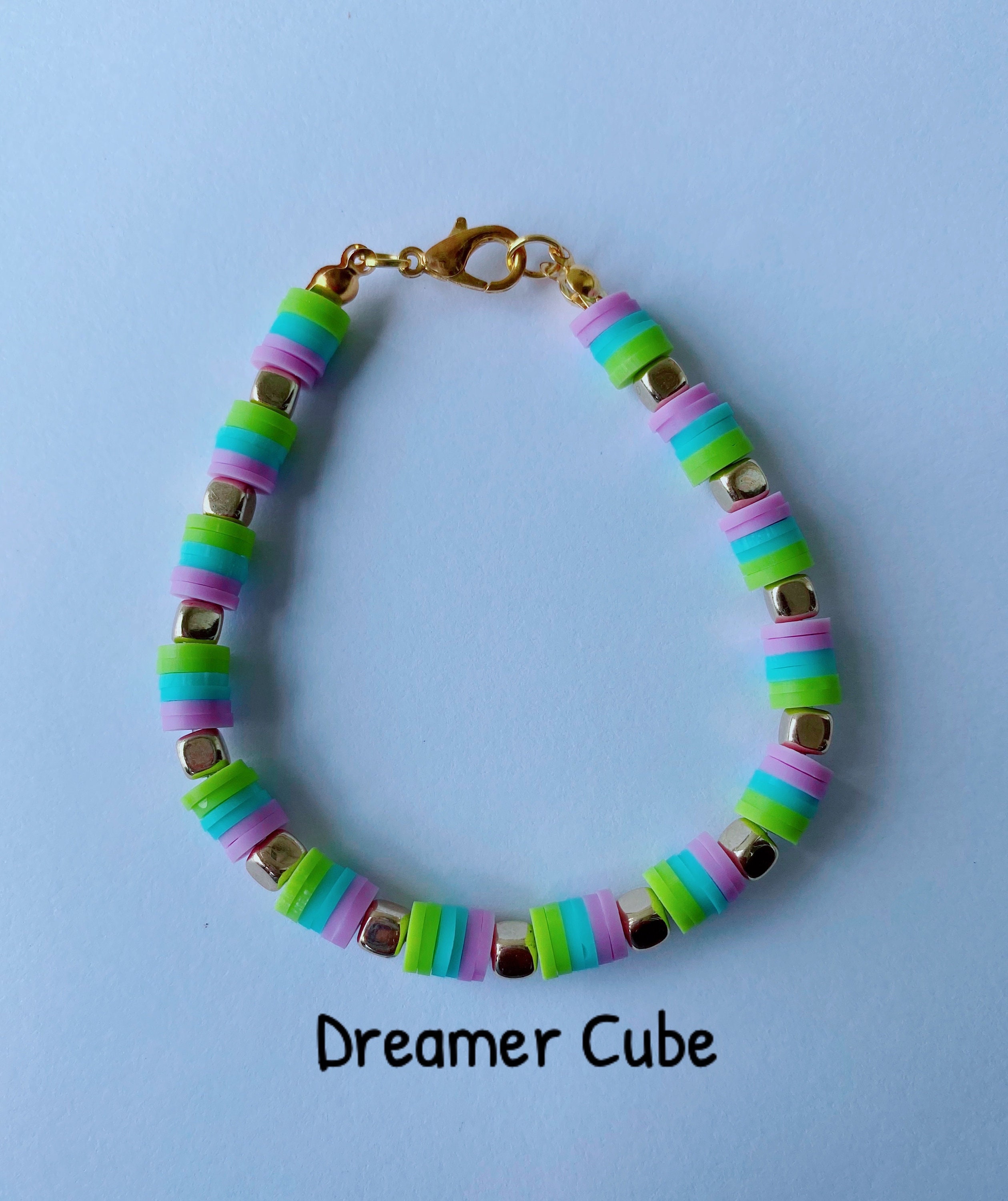 Aesthetic Clay Beaded Bracelets - Etsy