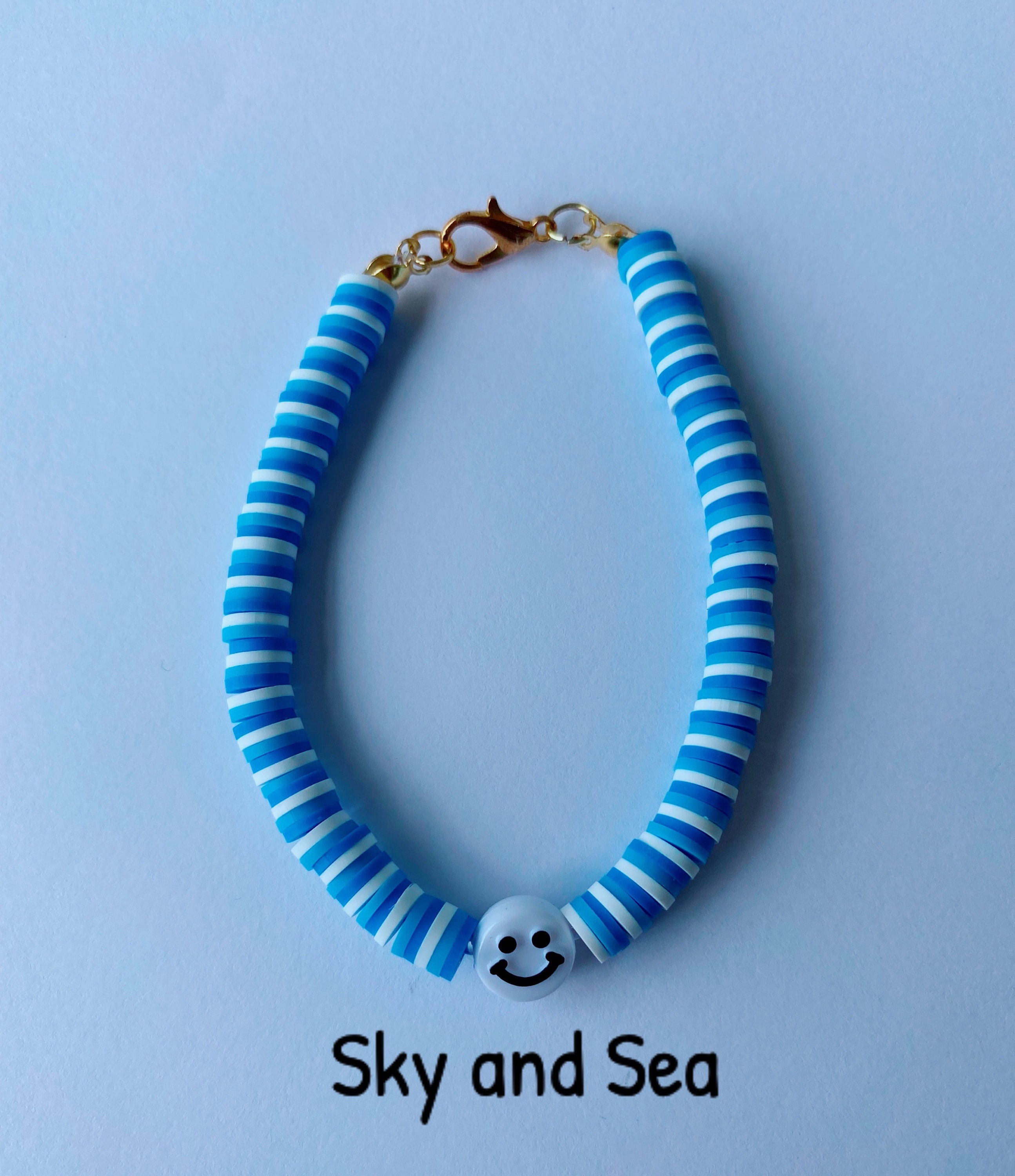 Aesthetic Clay Beaded Bracelets - Etsy