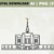 Provo City Center Utah LDS Temple Digital Download | LDS Temple | Cut ...