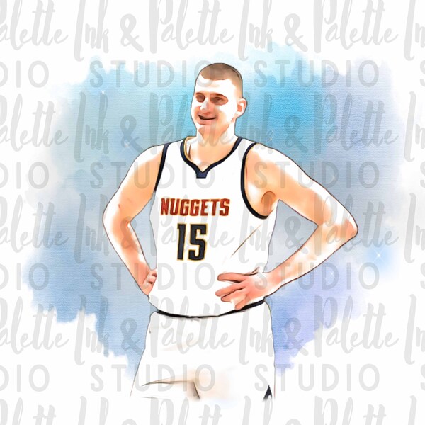 Nikola Jokic Clipart - Etsy Canada