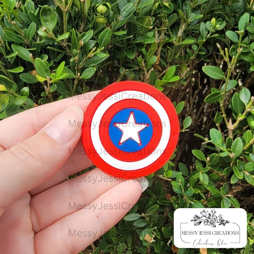 Captain America Badge Reels Marvel Badge Holders - Etsy