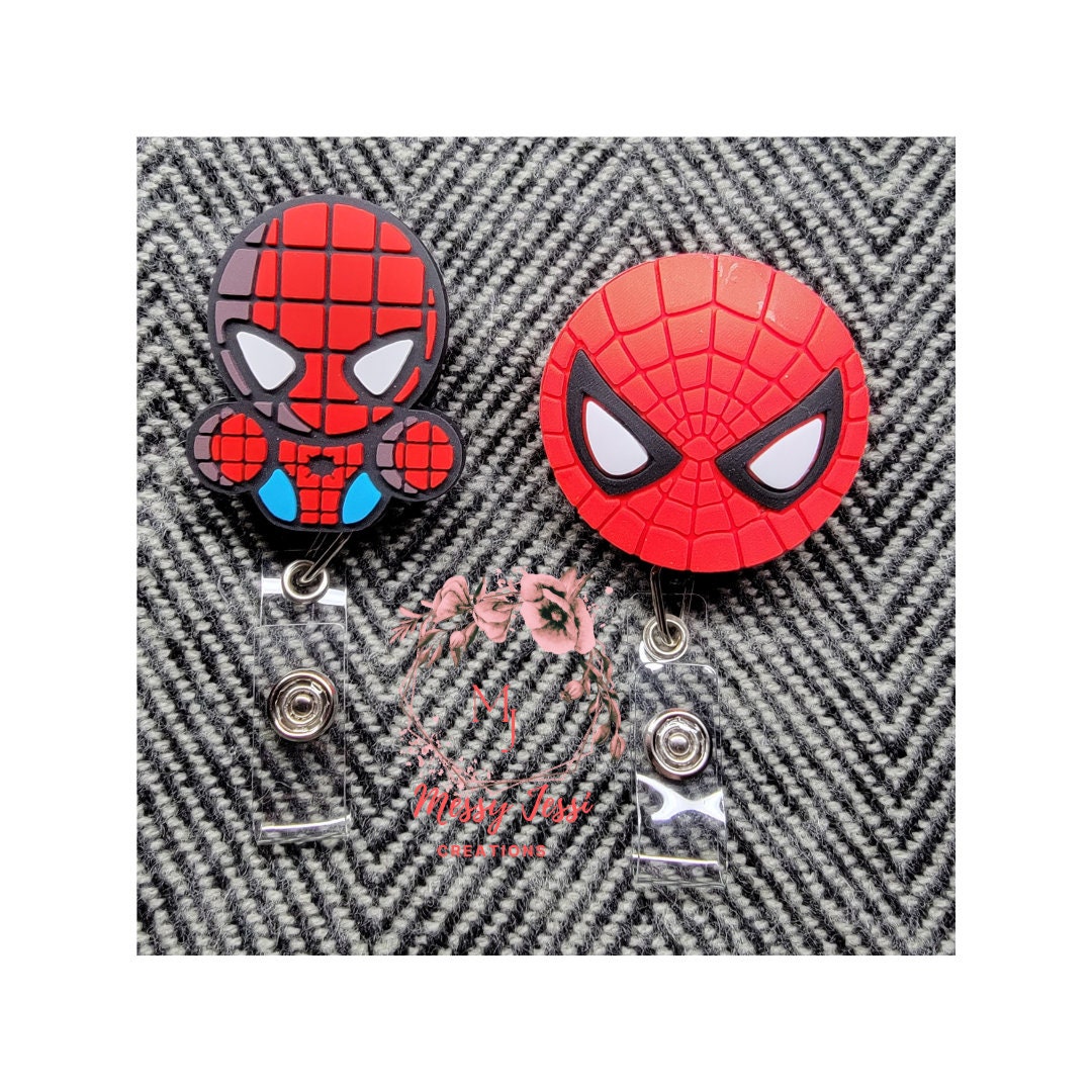 Superhero Themed Badge Reel Marvel Badge Holders - Etsy