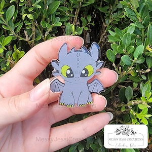 Toothless | Light Fury | How to Train Your Dragon | Custom Handmade ...