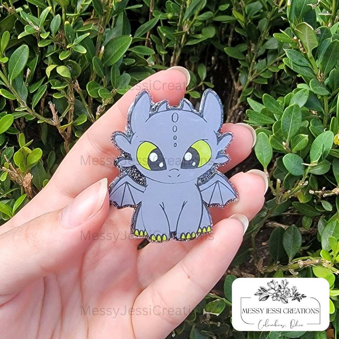 Toothless | Light Fury | How to Train Your Dragon | Custom Handmade ...