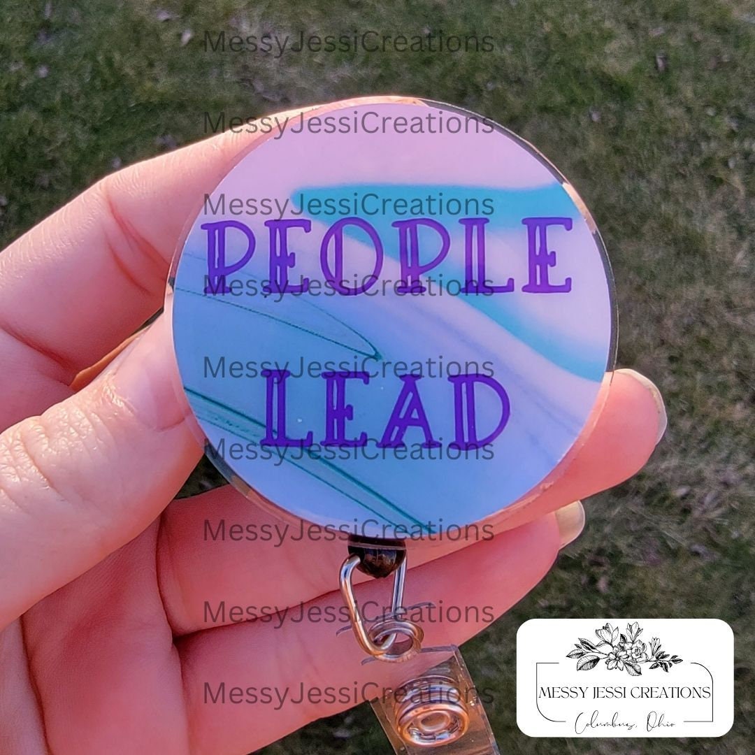 People Lead | Walmart Lead | Custom Order | Custom Handmade Badge Reels ...