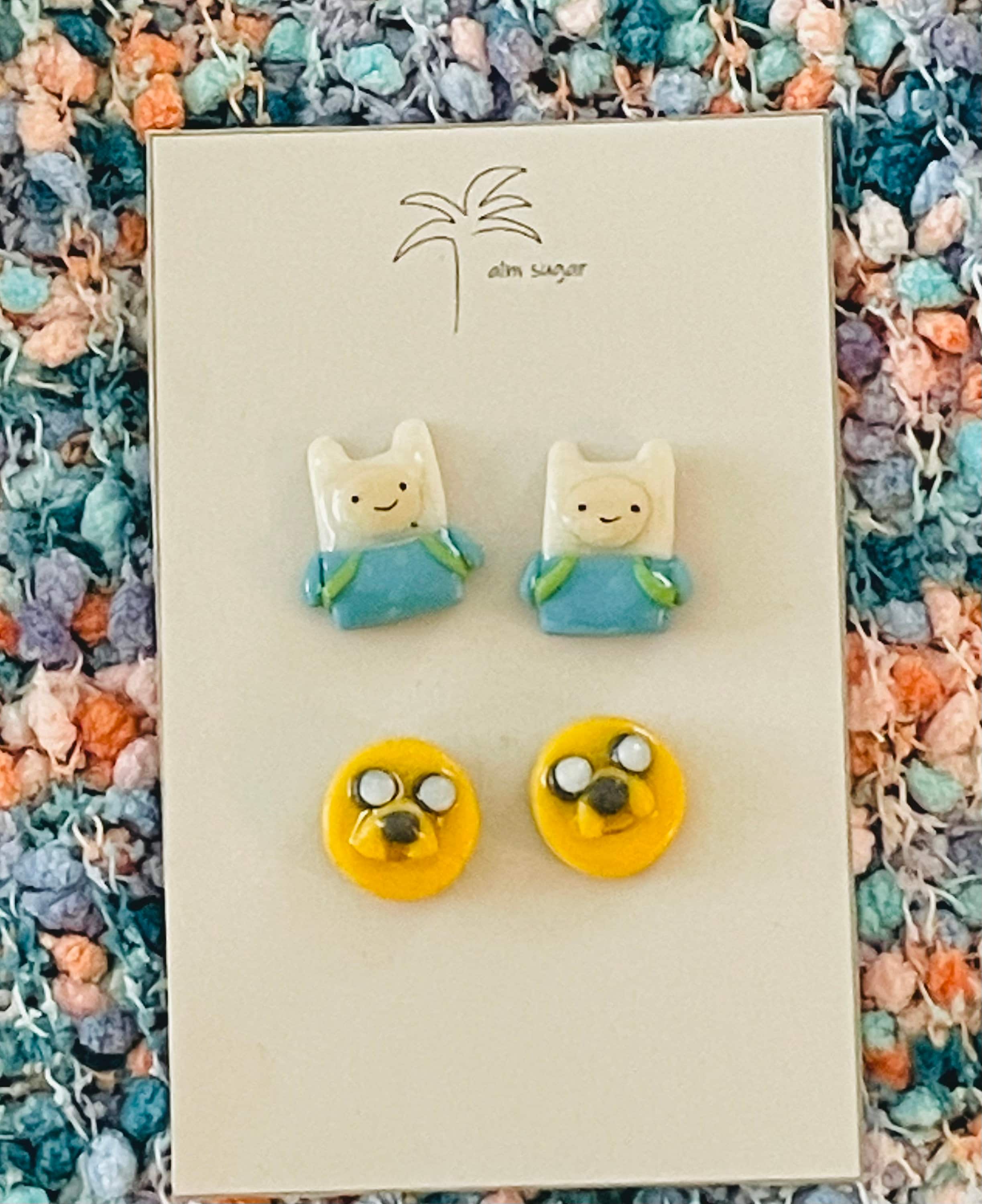 Polymer Clay Charms Adventure Time