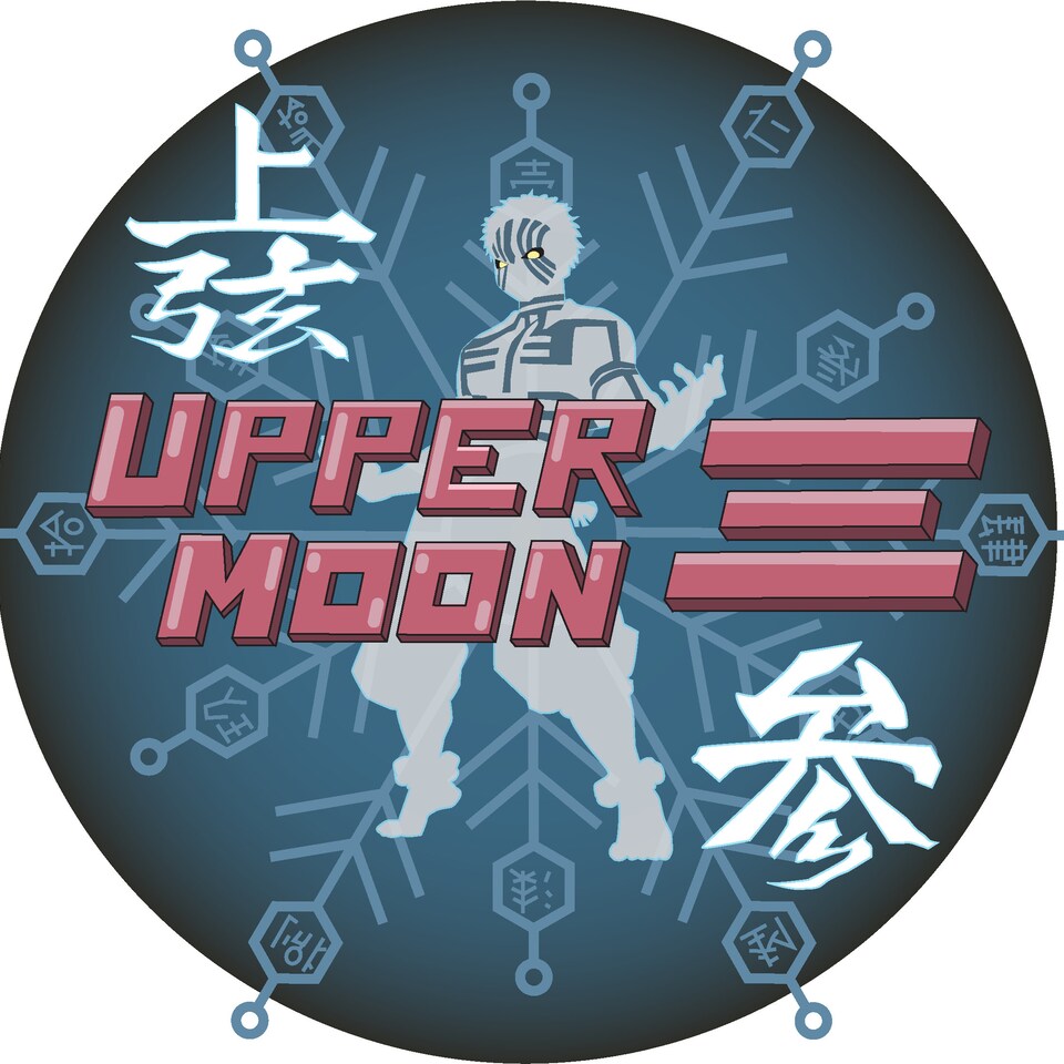 Demon Slayer Graphic Akaza T-Shirt, Upper Rank 3 Demon Design , Akaza ...