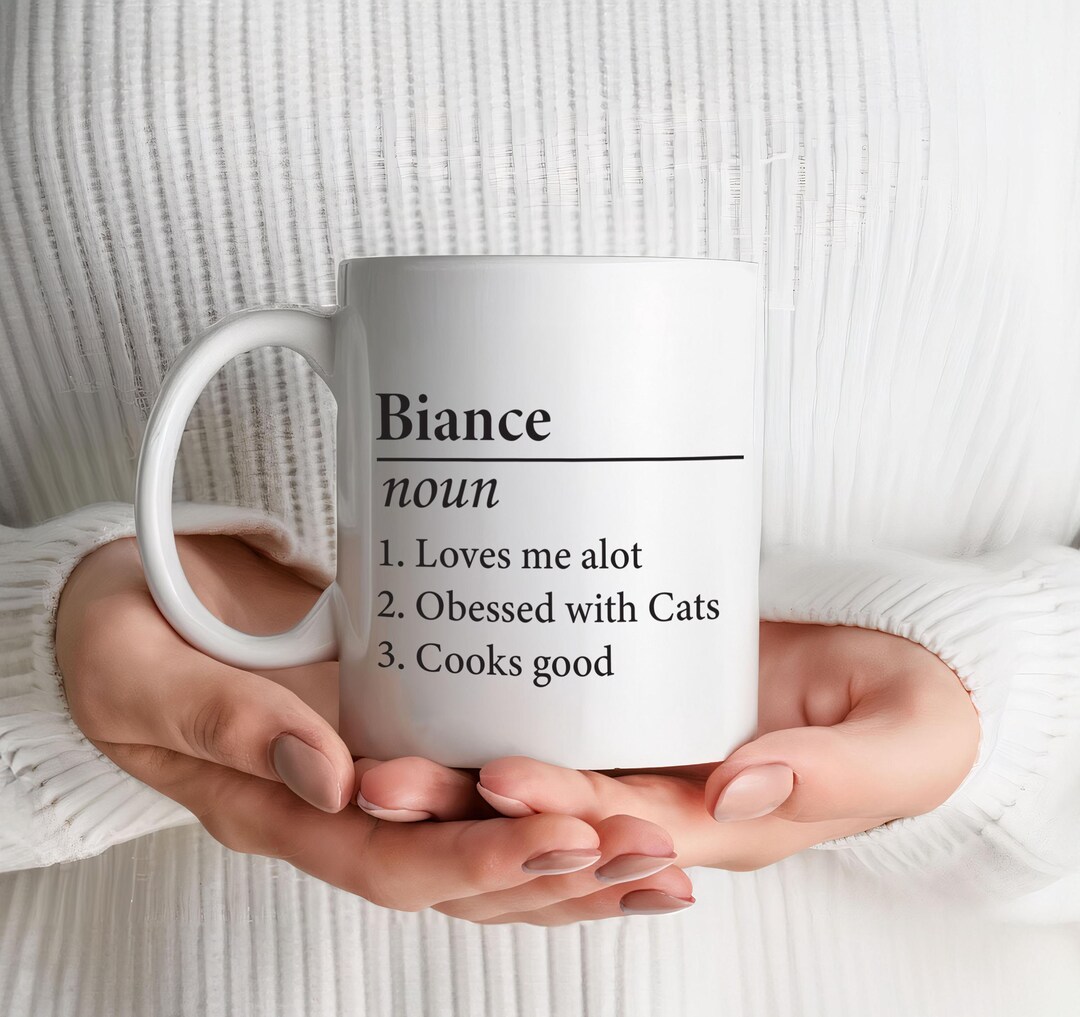 Custom Name Definition Mug, Personalized Name Noun Mug, Mother Name ...