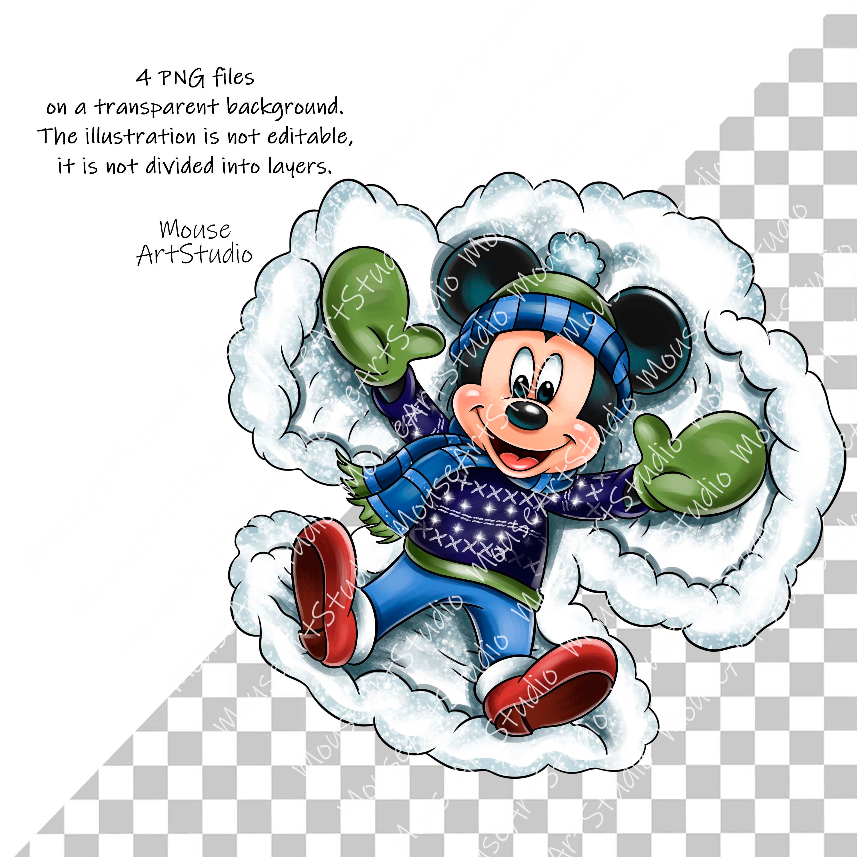 Winter, Minnie PNG, Mickey Mouse PNG, Snowball, Sublimation Design ...