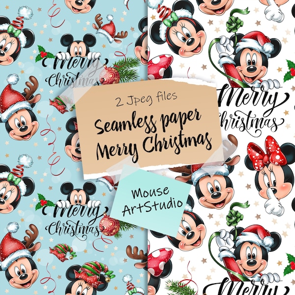 Mickey Digital Paper - Etsy