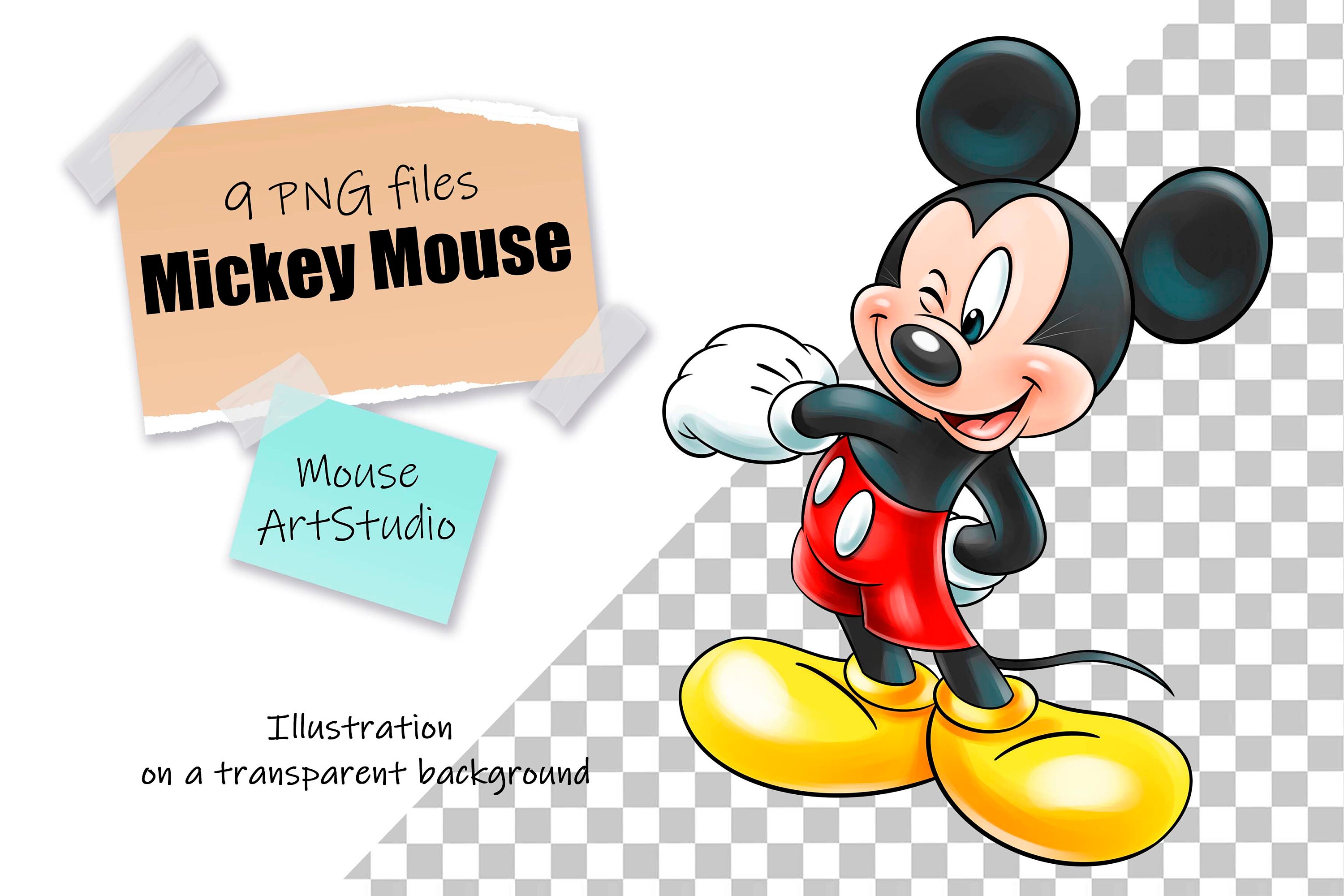 Mickey Mouse PNG Mickey Detective Mickey Cupid Sublimation - Etsy Australia