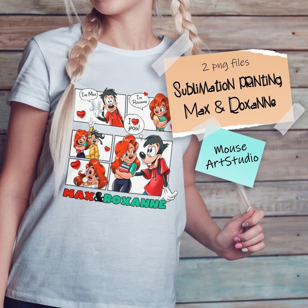 Max and Roxanne, Happy Valentine's Day, Sublimation Printing, Digital ...