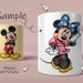 Mickey Mouse, Minnie Mouse, Digital Illustration, Fabric Printing ...